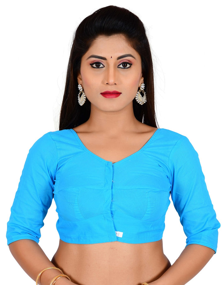 Katori Cut 3/4th Sleeve Blouse online jisboutique.com – JIS BOUTIQUE